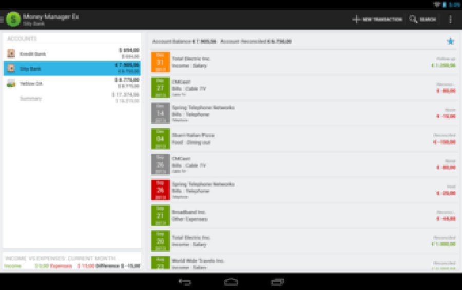 Cross Platform - MoneyManager Ex